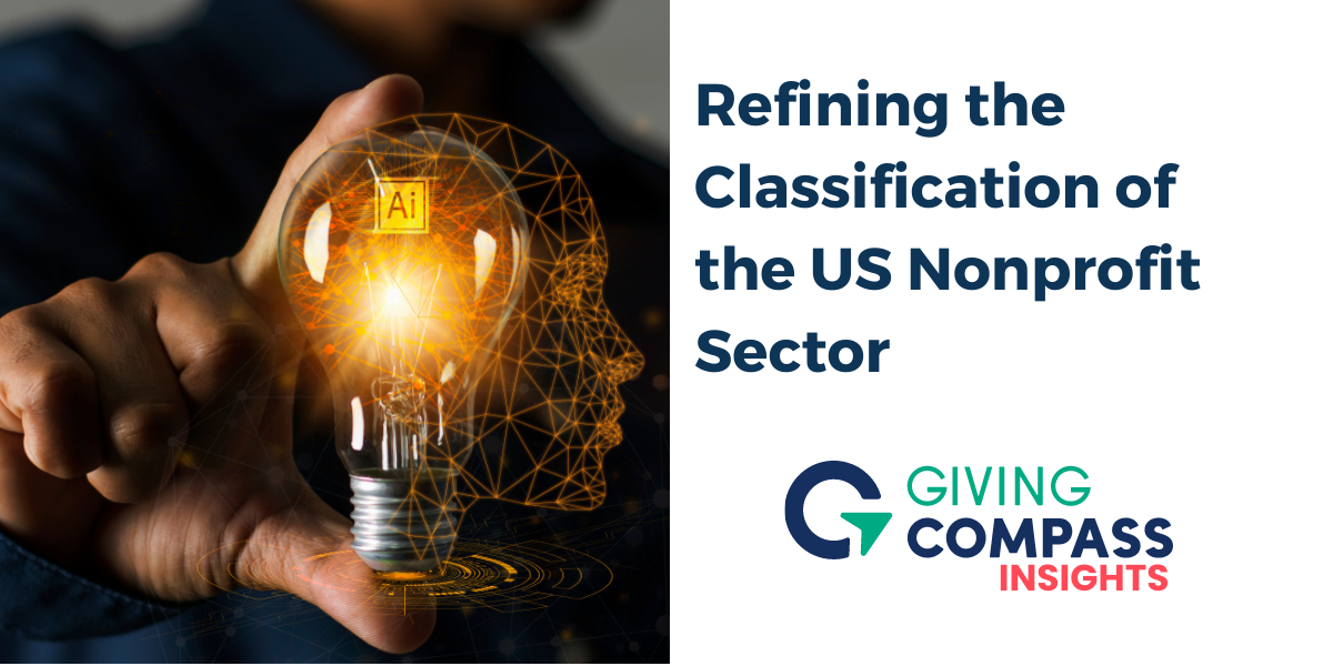 Refining the Classification of the US Nonprofit Sector - GC Insights