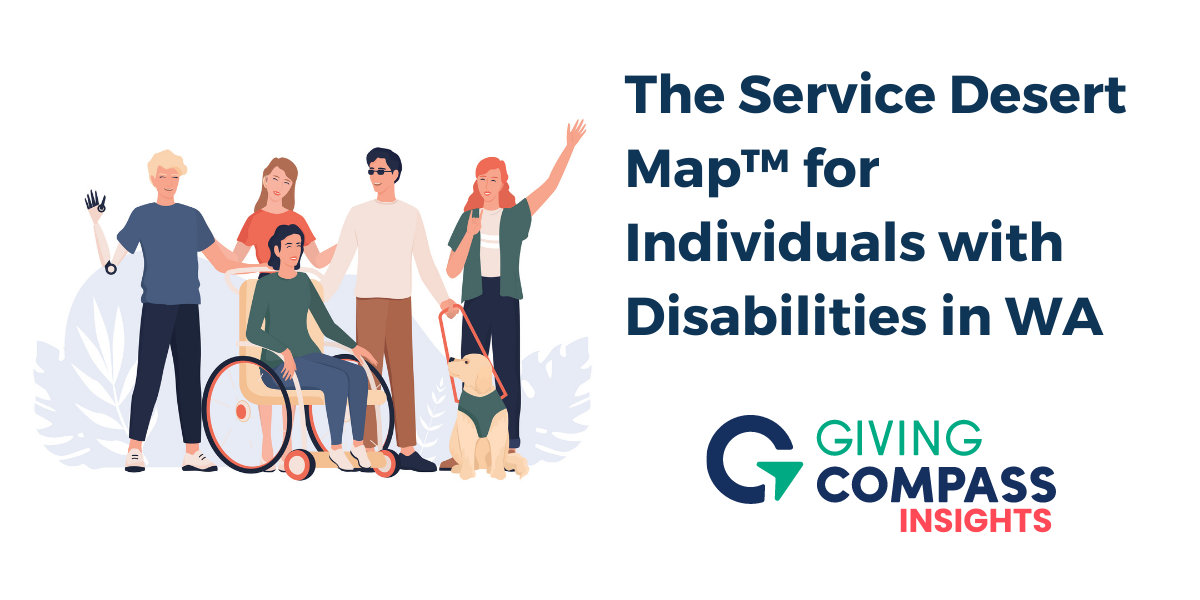 The Service Desert Map for Individuals with Disabilities in WA - GC ...
